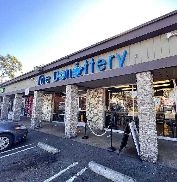 The stonework exterior whispers "strip mall," but the crowds gathering at opening time scream "destination worth the drive."