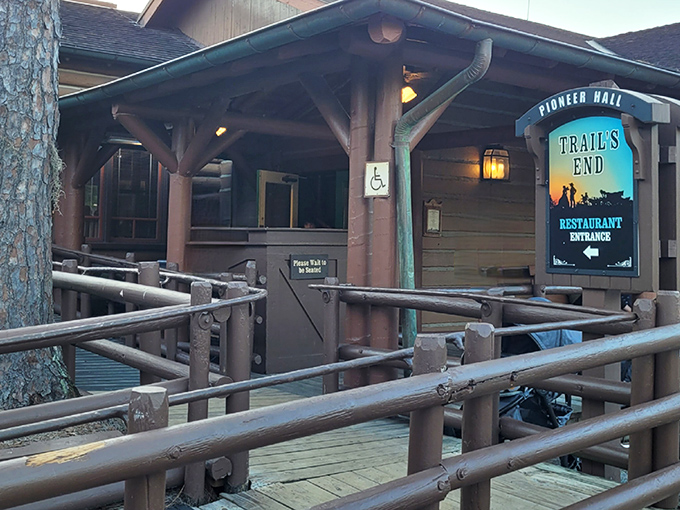 The rustic charm of Trail&rsquo;s End invites you in like a cozy frontier hideaway, where hearty comfort food waits at the end of the trail.