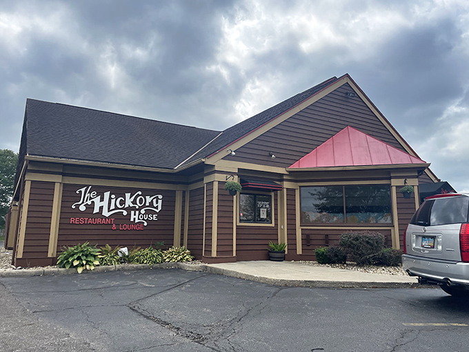 A brown wooden exterior that doesn't scream "culinary destination" until you taste what's inside&mdash;proof that the best food experiences often hide in plain sight.