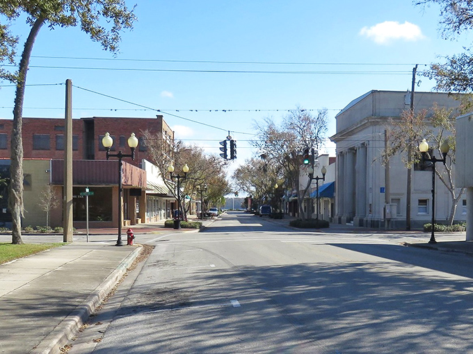 Downtown Palatka's historic district feels like a movie set where time decided to take a leisurely coffee break sometime in the 1950s.