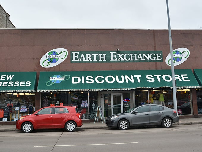 The Earth Exchange exterior might look modest, but like any good treasure map, it points to adventure within.