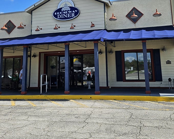 Broadway Diner's exterior promises exactly what it delivers &ndash; no-nonsense comfort food that'll make your taste buds sing.