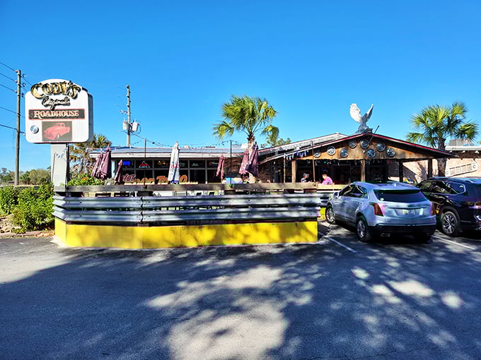 Cody's sun-drenched exterior with its corrugated metal and palm trees is Florida's answer to the question, "What if comfort food had a permanent address?"