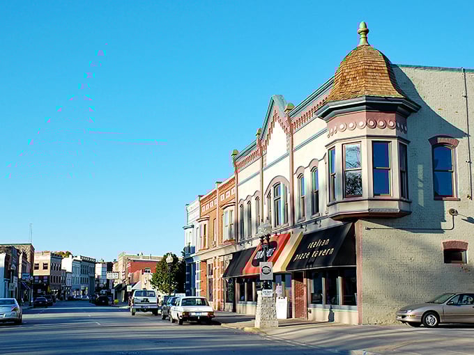 River Street's Victorian architecture stands as a time capsule with turrets and ornate details that would make any history buff swoon.