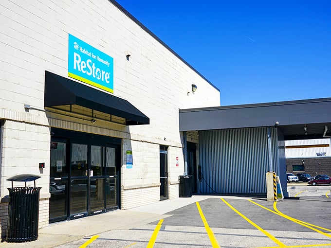 That unassuming exterior with the green awning hides a treasure trove that'll make your wallet weep with joy.