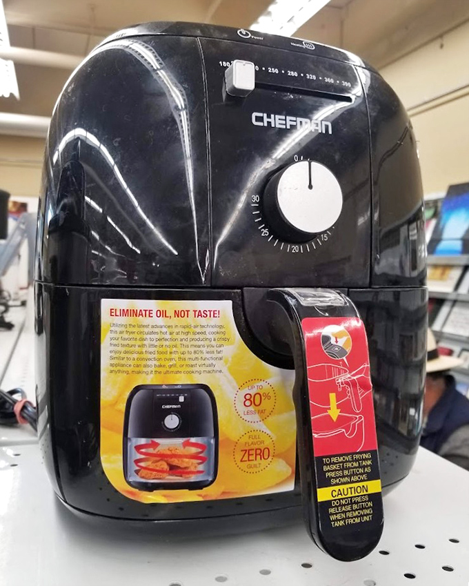 Yesterday's kitchen innovation becomes today's bargain&mdash;this air fryer promises crispy delights without the buyer's remorse of full price.