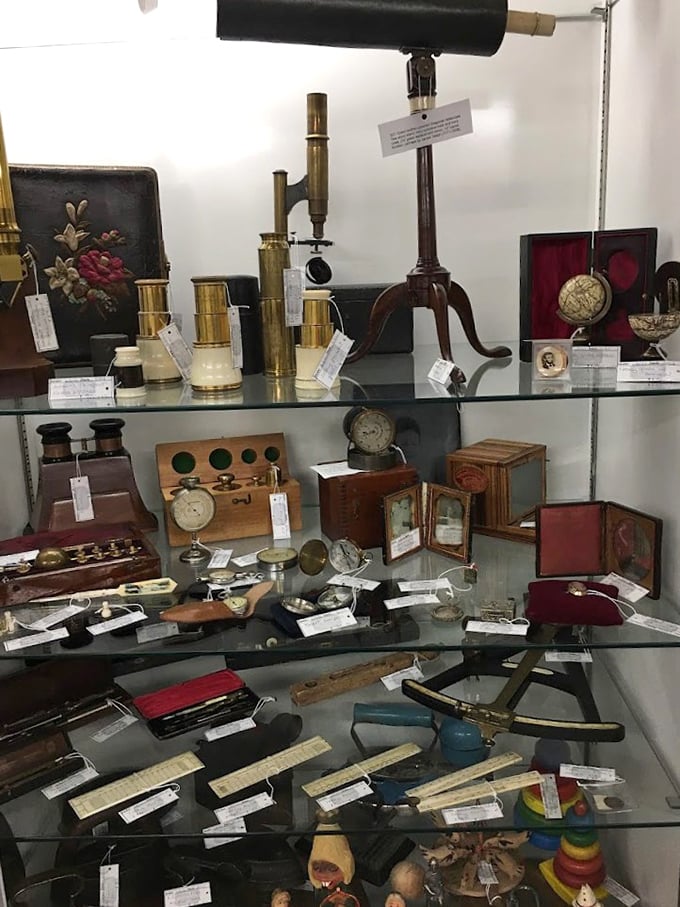 Scientific instruments that make you appreciate your smartphone calculator. These brass beauties once represented the cutting edge of human knowledge. 