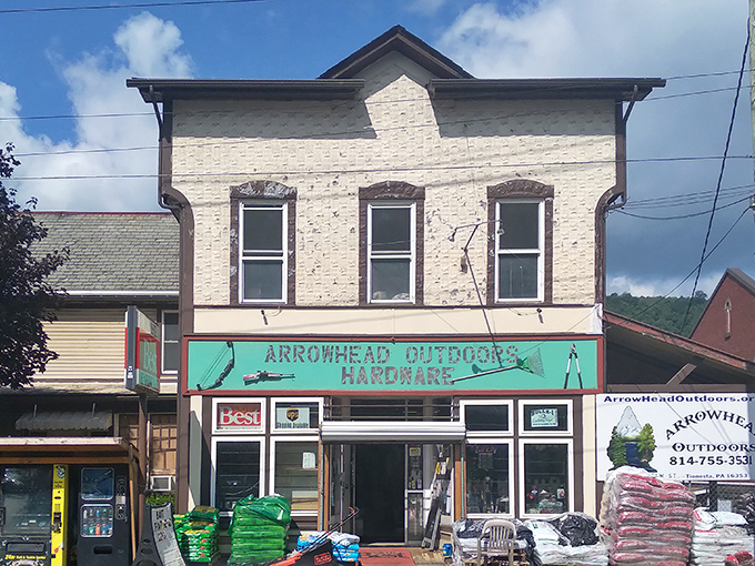 Arrowhead Outdoors & Hardware stocks everything from fishing lures to fix-it solutions, the beating heart of any self-respecting Pennsylvania town.
