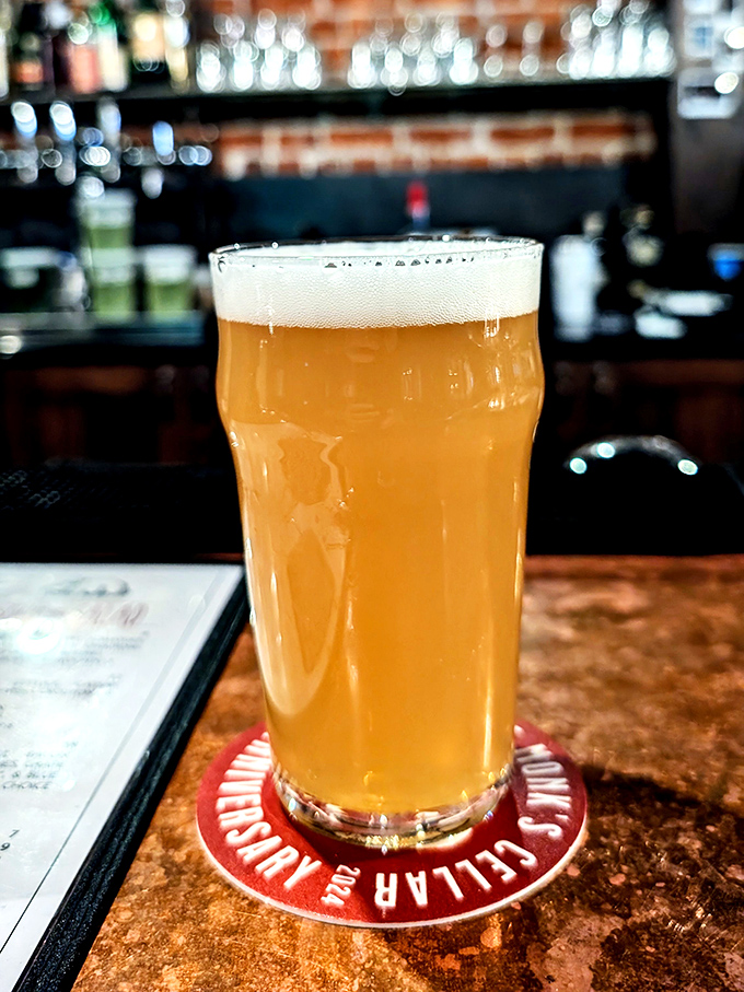 Liquid gold in a glass&mdash;their Belgian-style beer captures centuries of brewing tradition with California's innovative spirit.