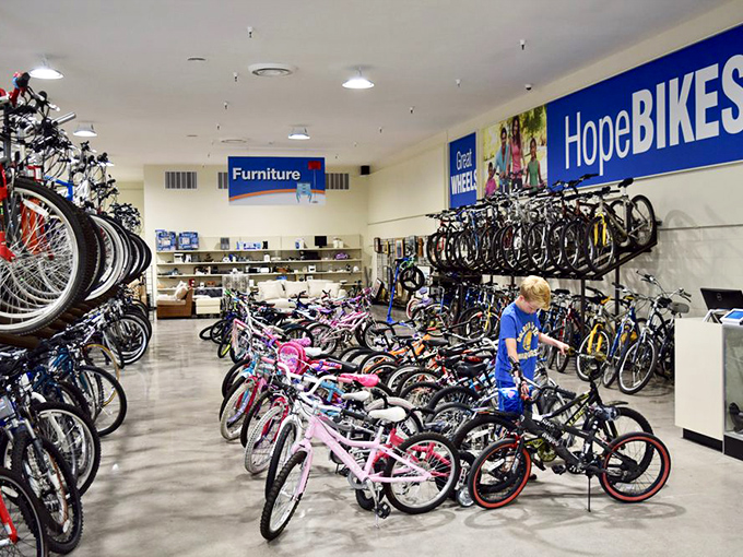 Two-wheeled freedom machines for every age and style. From training wheels to mountain trails, there's a bike here with your name on it.