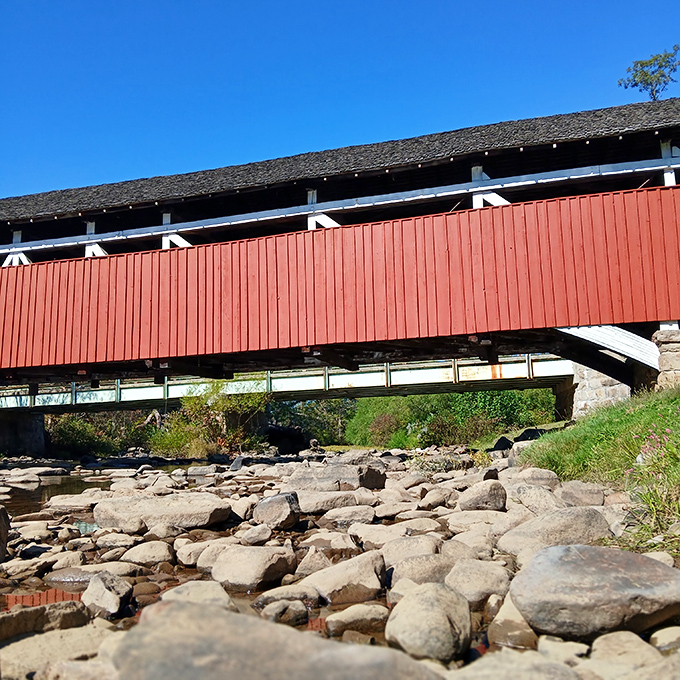 Where engineering meets artistry&mdash;King's Bridge frames the landscape like a masterpiece hanging in Mother Nature's ever-changing gallery.