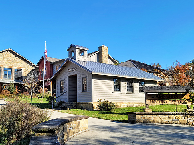 The History Center preserves Nashville's story with the same care locals take preserving their small-town way of life. That flagpole has seen some things, let me tell you.