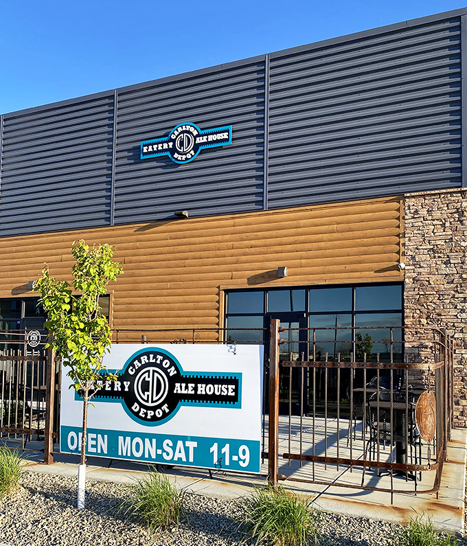 Carlton Depot Eatery & Ale House combines rustic Montana vibes with a menu that'll make your taste buds dance.