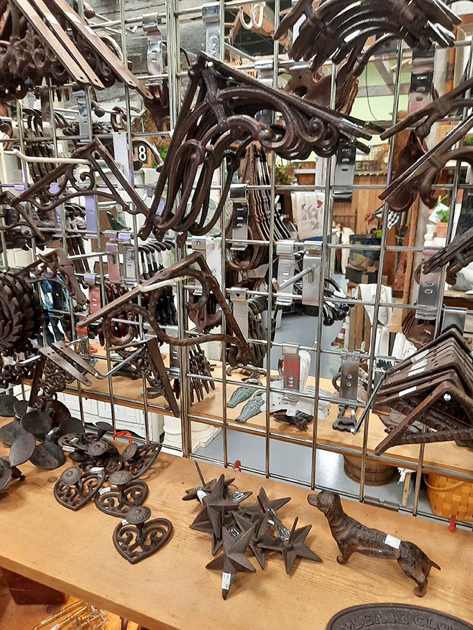 Cast iron treasures that have outlived several generations of humans and will probably survive the apocalypse with style.