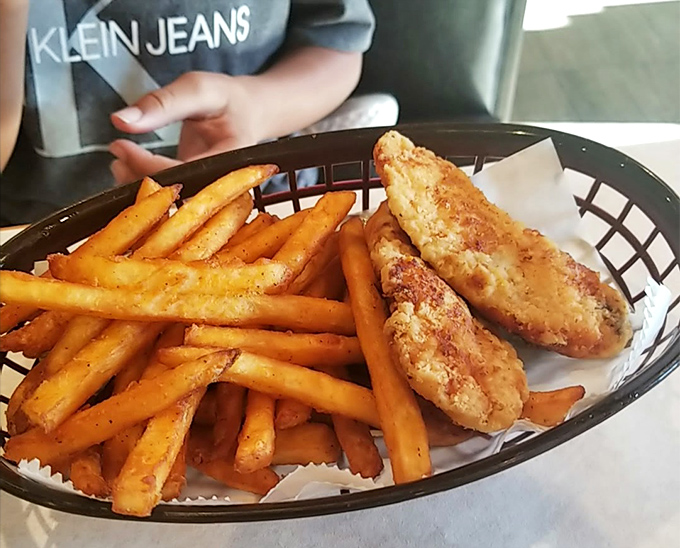 When chicken tenders are this good, ordering them at a seafood restaurant isn't culinary treason&mdash;it's a smart backup plan.