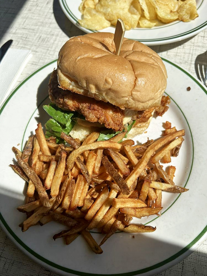 A chicken sandwich that makes you question why you ever waited in those drive-thru lines. Those hand-cut fries are the supporting actors who steal the show. 
