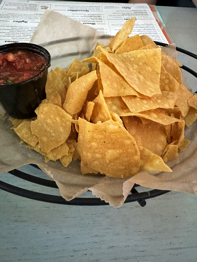 Chips and salsa&mdash;the opening act that sometimes steals the show. These house-made triangles of joy deserve their own spotlight.