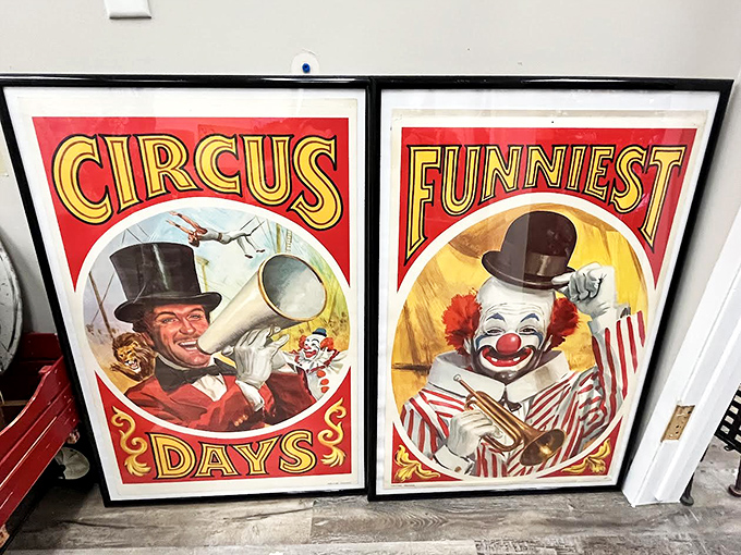 Vintage circus posters bring the greatest show on earth to your walls – no cotton candy cleanup required.