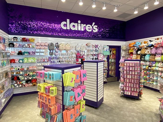 Claire's &ndash; where tweens discover accessories and parents discover how quickly small purchases add up. A glittery retail rite of passage.