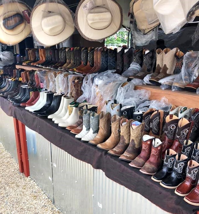 Boot boulevard! From genuine cowboy to "I'm just going to one country concert this summer"&mdash;there's a pair for every occasion.