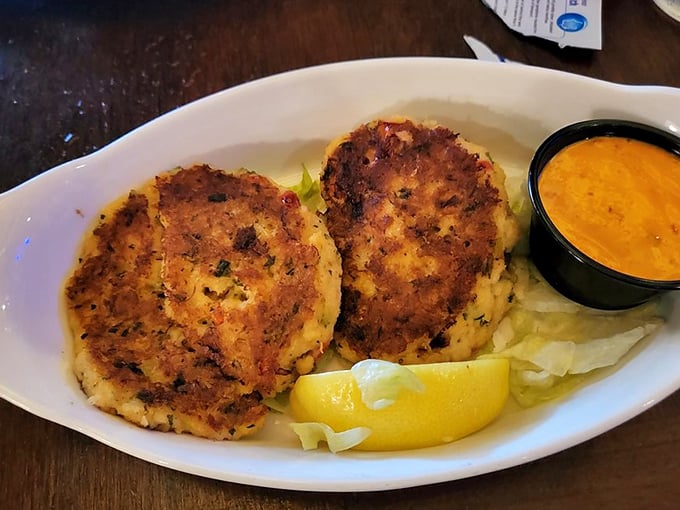 Crab cakes that actually taste like crab &ndash; a revolutionary concept that deserves a Nobel Prize in the category of "Not Cheating Customers."