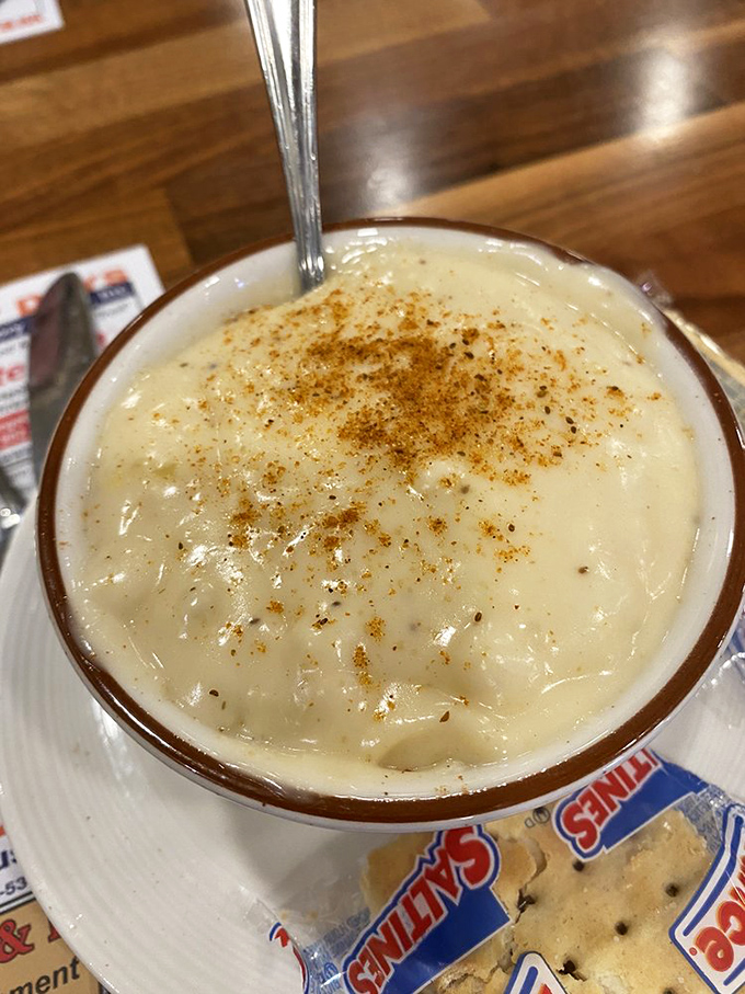 This isn't just soup&mdash;it's a creamy, spice-dusted bowl of Delaware's coastal heritage that warms you from the inside out.