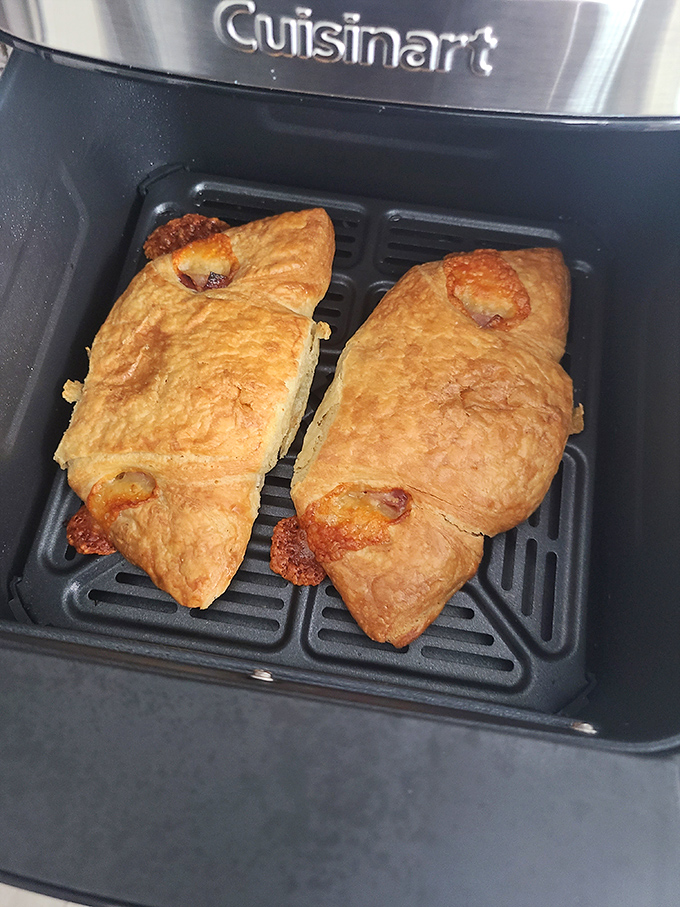 These golden pastries aren't just baked&mdash;they're engineered for maximum flavor delivery, with savory fillings peeking out from buttery layers.