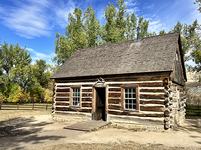 Step back in time at this meticulously preserved pioneer cabin. The original tiny house movement, minus the Instagram hashtags.