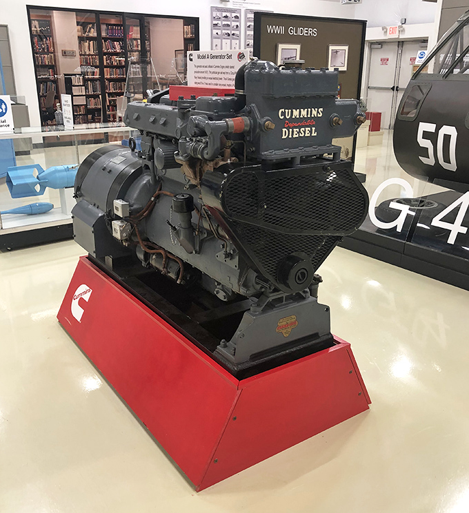 The mighty Cummins diesel engine&mdash;Columbus, Indiana's mechanical heart&mdash;powered everything from bombers to buses with the same reliable rumble that built America.