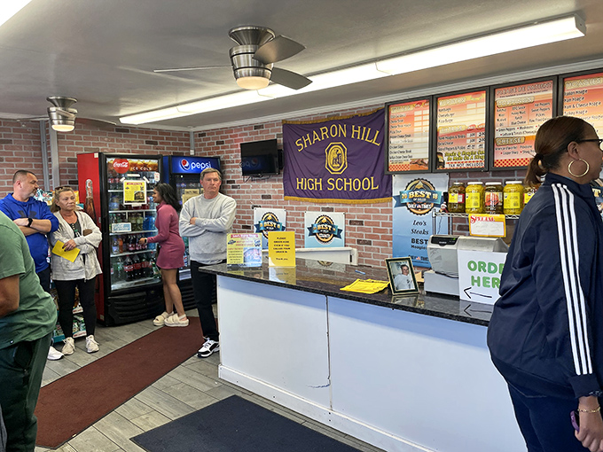 The pilgrimage in progress. These aren't just customers &ndash; they're participants in a Pennsylvania sandwich ritual that transcends mere eating.