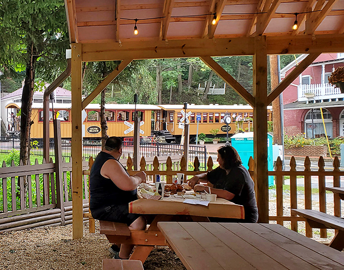 Outdoor picnic tables beckon for those classic crab feast experiences, complete with summer breezes and the satisfying crack of shells.