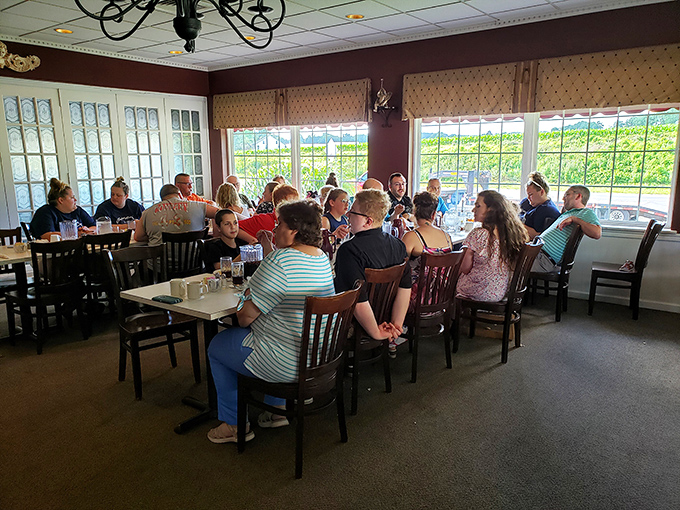 Where locals gather to solve the world's problems over plates of home cooking. The Pennsylvania version of a United Nations summit.