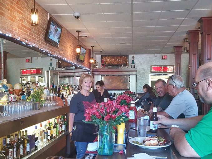 Where locals gather at the bar &ndash; the true sign of a restaurant worth visiting is the regulars who call it home.