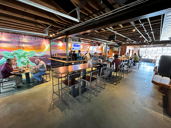 Where strangers become friends over smoked meat. The dining room at Stanley's buzzes with the universal language of "mmm" and "pass the sauce."