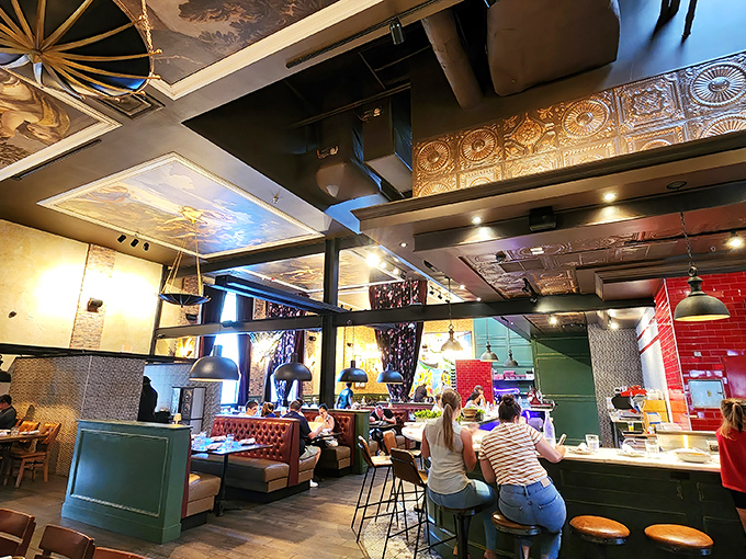 Watching the culinary team work behind that counter is like having front-row seats to a delicious Broadway production every night.