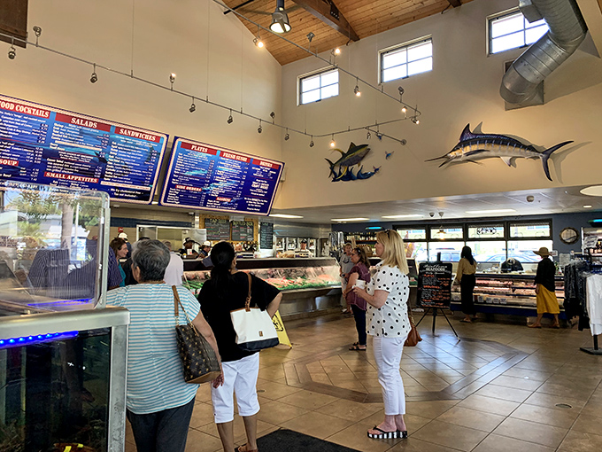 Inside Point Loma, every table tells a story of seafood pilgrimages and the rewards that await the faithful.