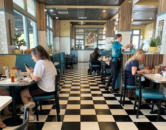 Where food memories are made. The classic diner atmosphere buzzes with conversation while plates of comfort food make their way to eager diners.