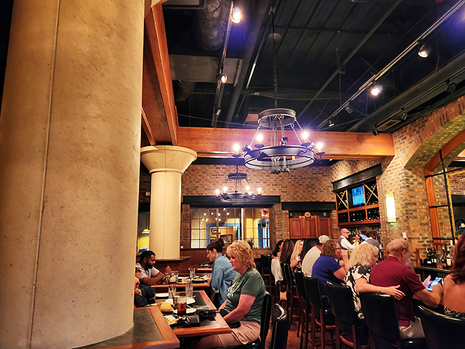 Where food meets fellowship&mdash;the dining room hums with the symphony of clinking glasses, satisfied murmurs, and the occasional gasp of culinary delight.