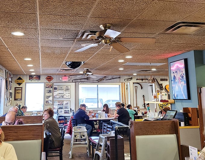 Where locals gather to solve world problems over eggs and hash browns&mdash;the United Nations of breakfast diplomacy.