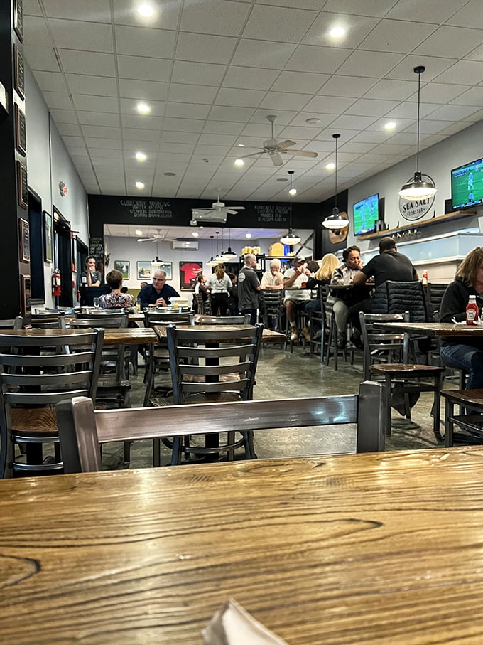 A packed house speaks volumes. When locals and tourists alike fill the tables, you know you've found the real deal.