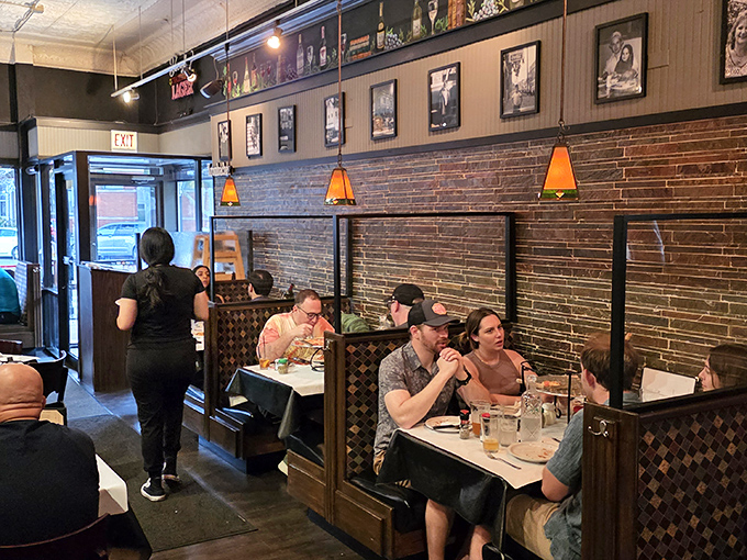 Cozy booths where countless first dates, family celebrations, and "just because it's Tuesday" dinners have unfolded since Eisenhower was president.