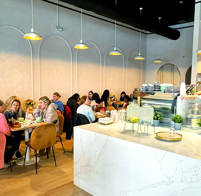 The caf&eacute; buzzes with the energy of people who've discovered something special and are already planning their next visit before finishing their first meal.