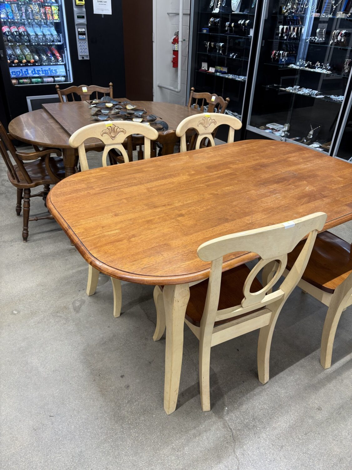 Solid wood dining sets offer both function and charm, proving that furniture with history doesn't require historical prices.