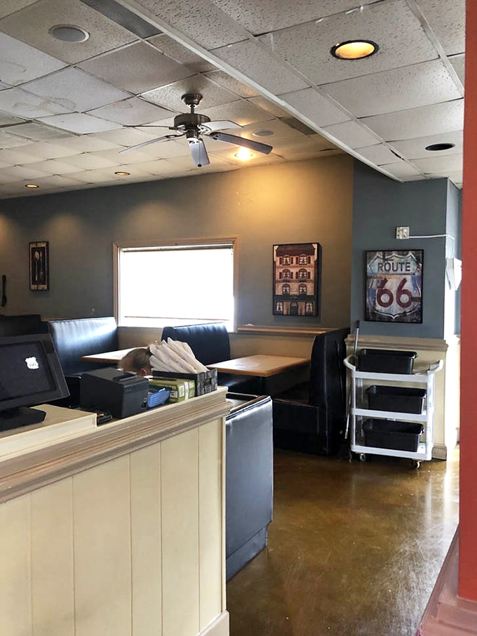 The heart of operations, where culinary magic happens behind that pass-through window&mdash;no smoke and mirrors required.