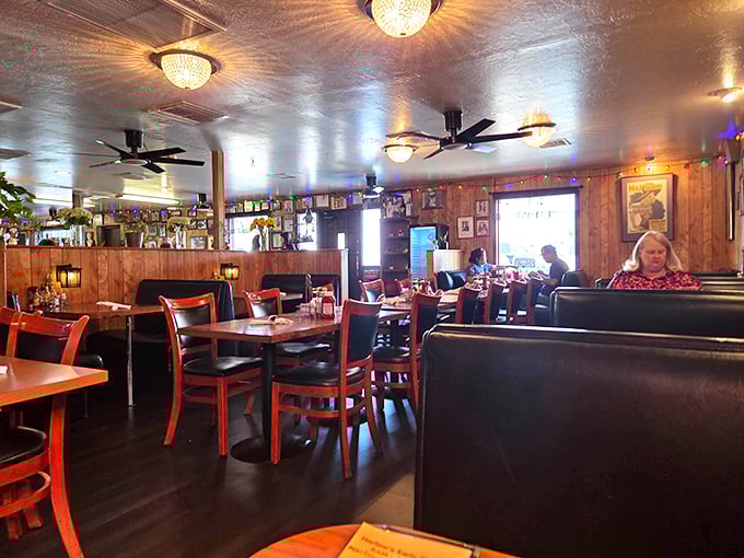 The dining room has that perfect lived-in feel&mdash;like your favorite pair of jeans but with better coffee service.