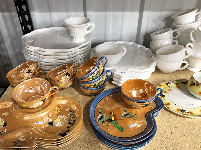 These vintage dishes aren't just kitchenware; they're conversation starters waiting to elevate your next dinner party.