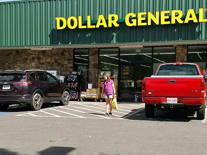 Even Dollar General looks picturesque against those mountain backdrops, proving Buchanan elevates everything within its borders.