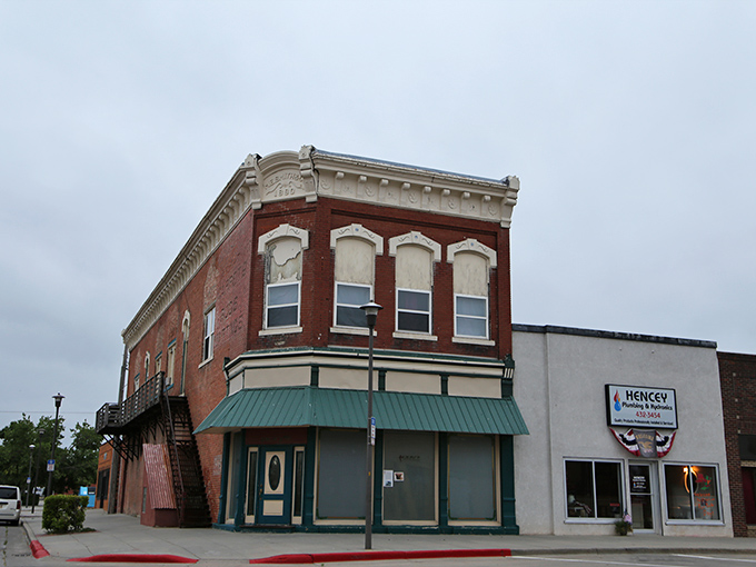 Historic brick architecture in downtown Chadron showcases the town's character and charm, where your retirement dollars stretch further.