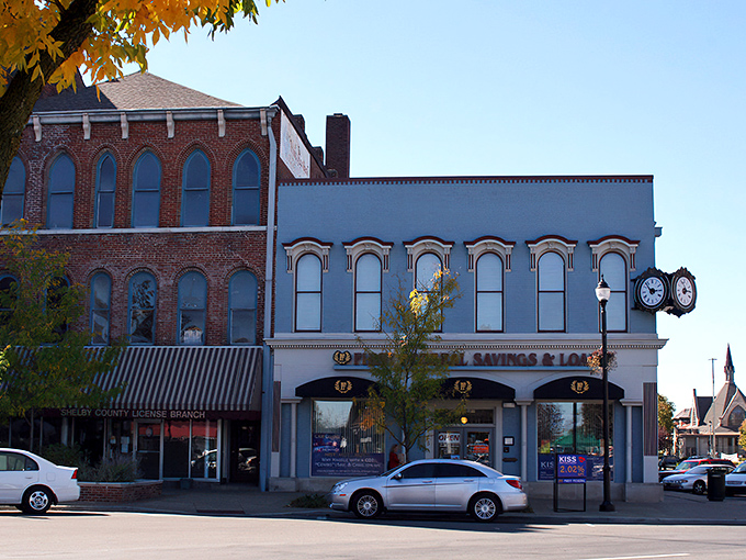 Downtown's clock and historic storefronts create that rare small-town charm developers try (and fail) to replicate in planned communities.