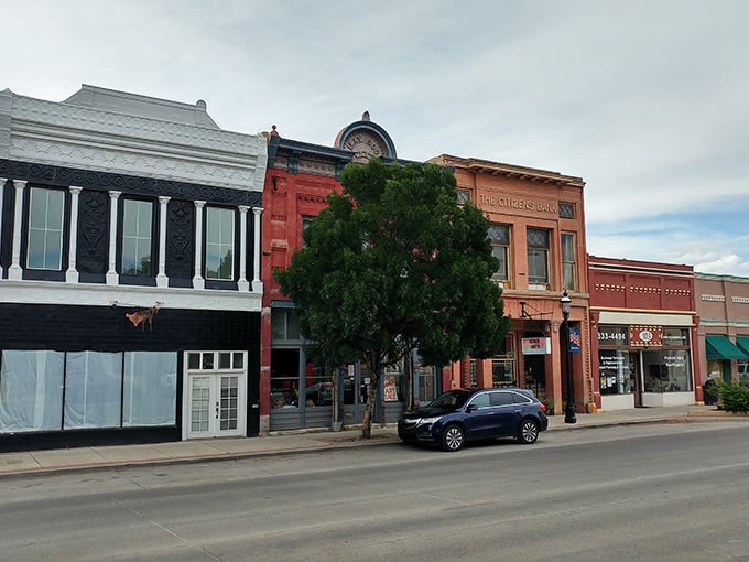 Downtown's historic buildings stand sentinel through changing seasons and economies, their brick facades weathering time with the same resilience as the community they house.